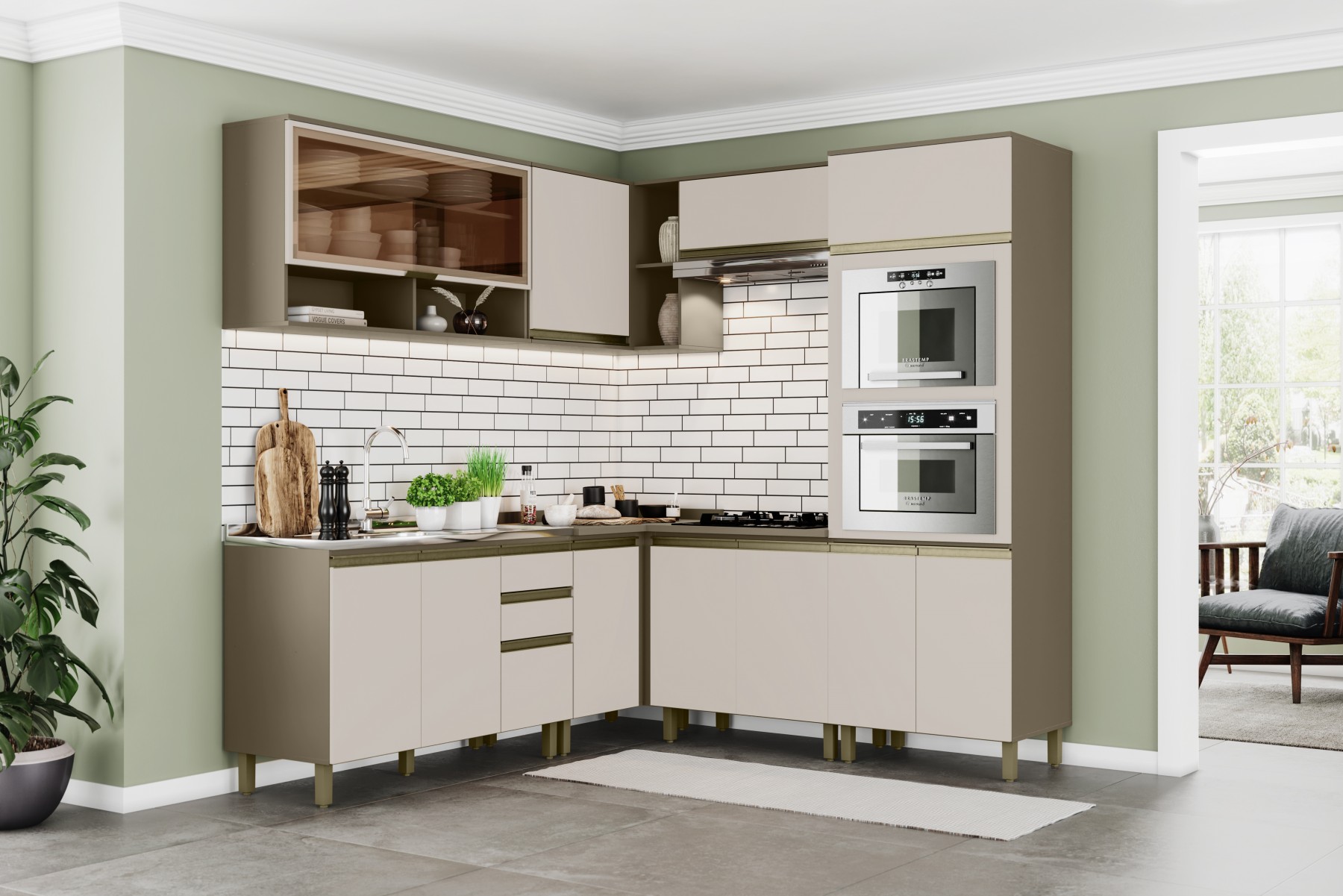 Lauschner Móveis | Cozinha Modular Connect Henn
