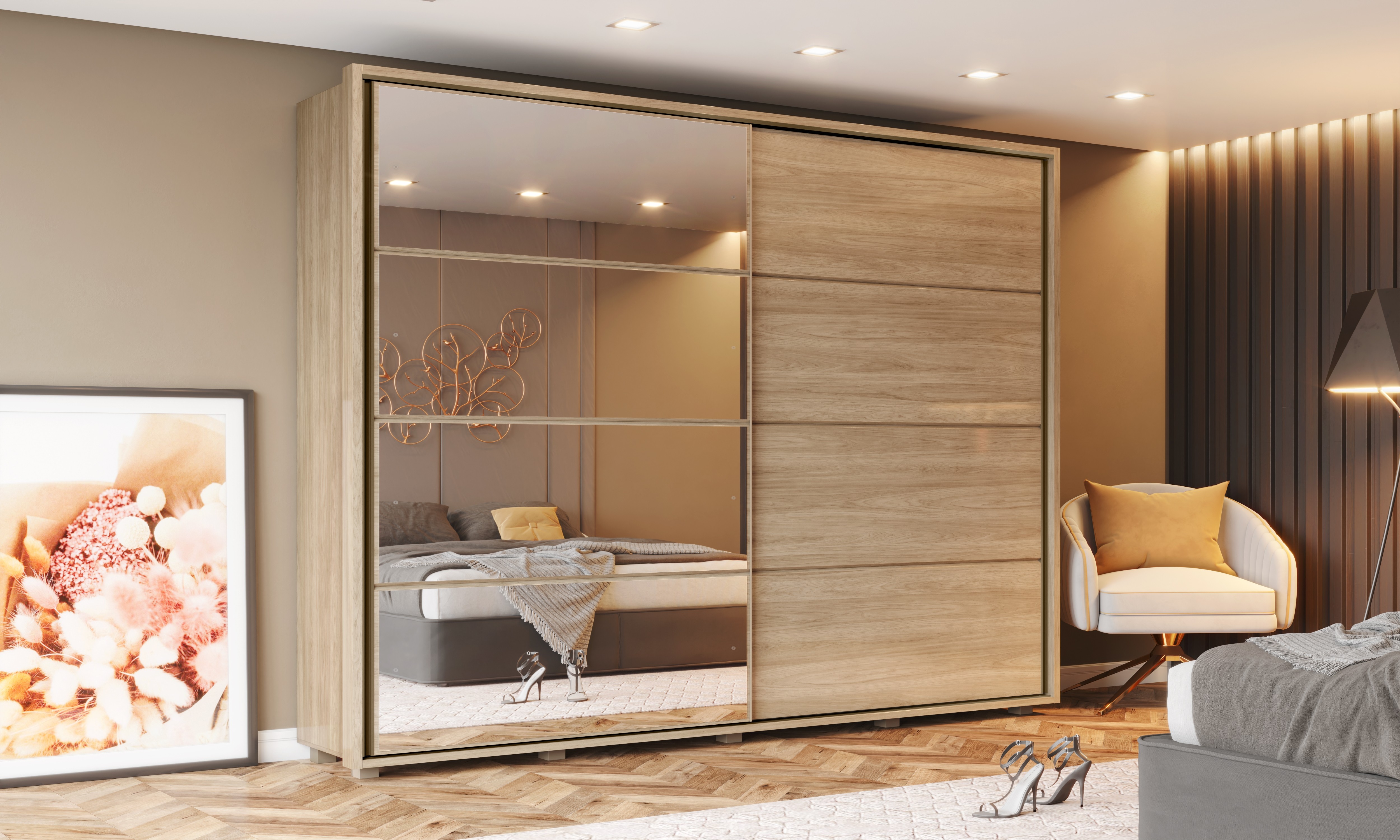 Lauschner Móveis | Roupeiro Cavic Henn